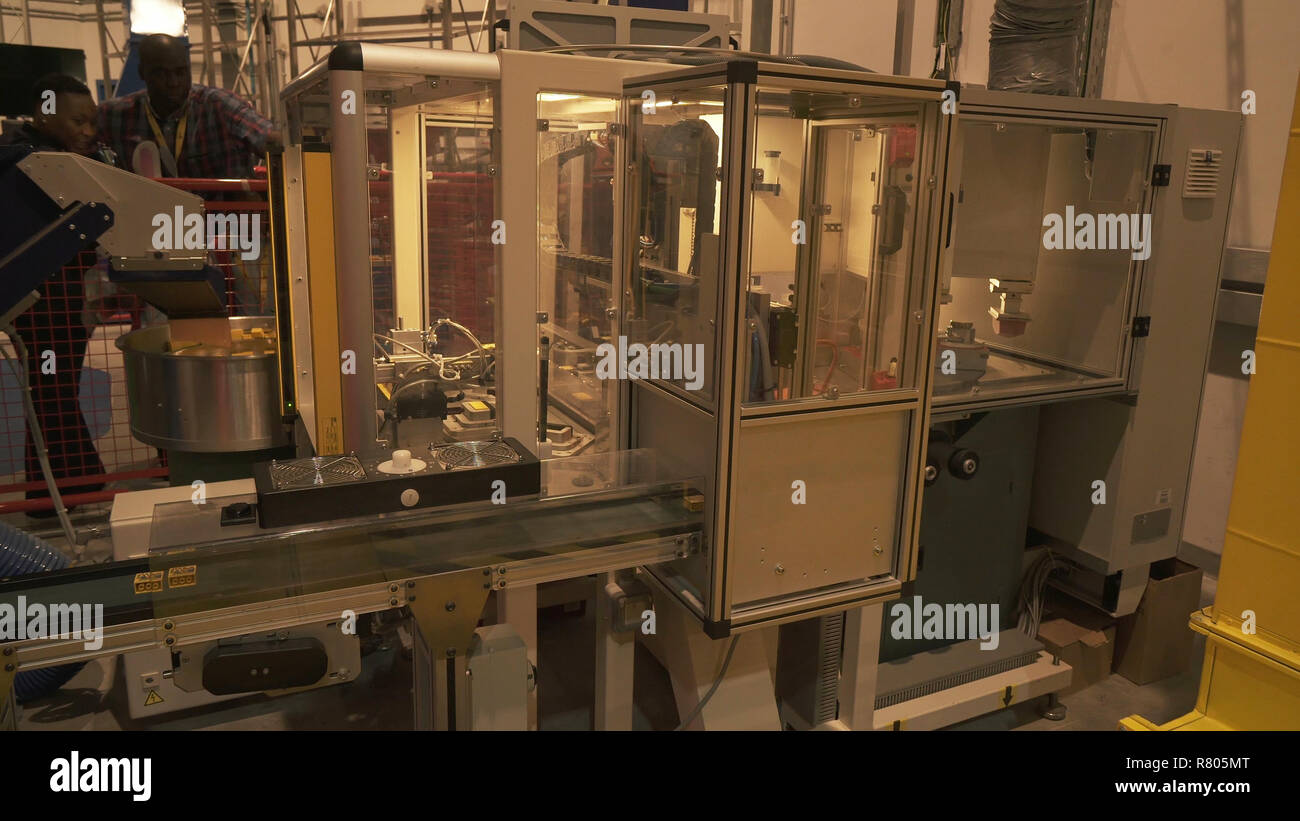 Demonstration der technologischen Prozess der Herstellung die Details ...