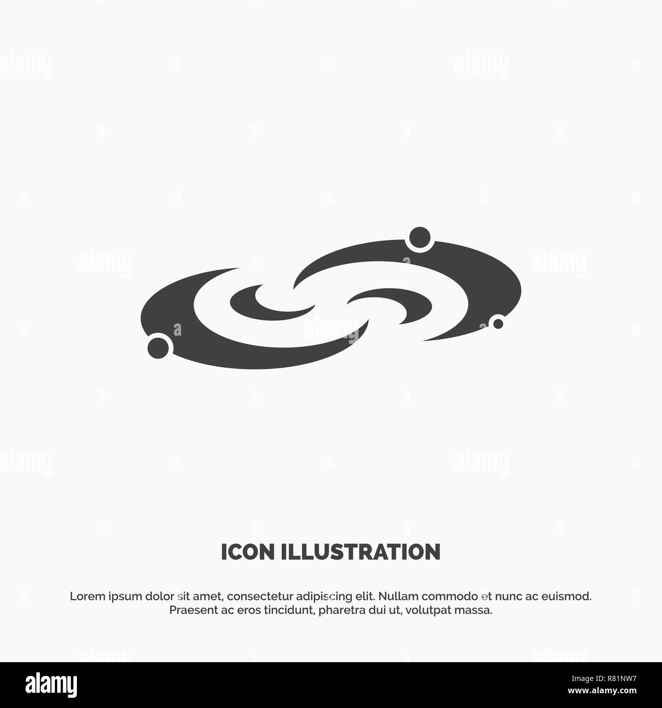 Universum Symbol Stockfotos und -bilder Kaufen - Alamy