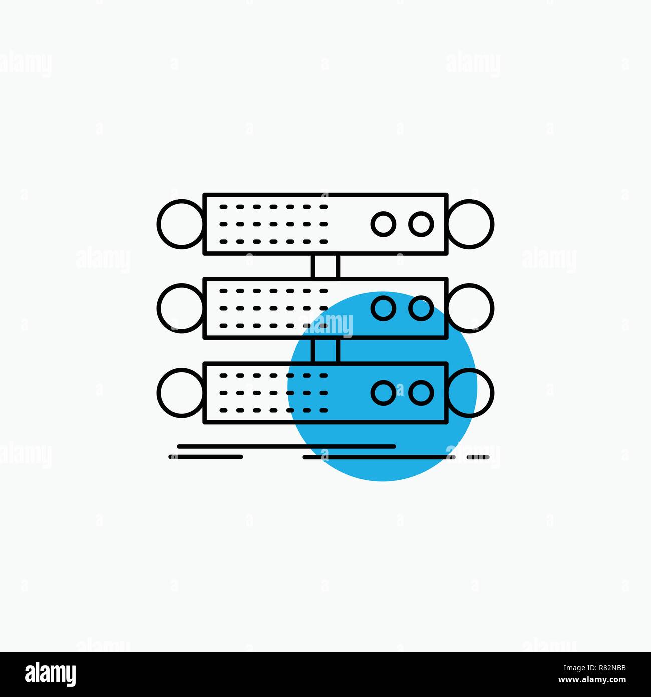 Data center rack Stock-Vektorgrafiken kaufen - Alamy