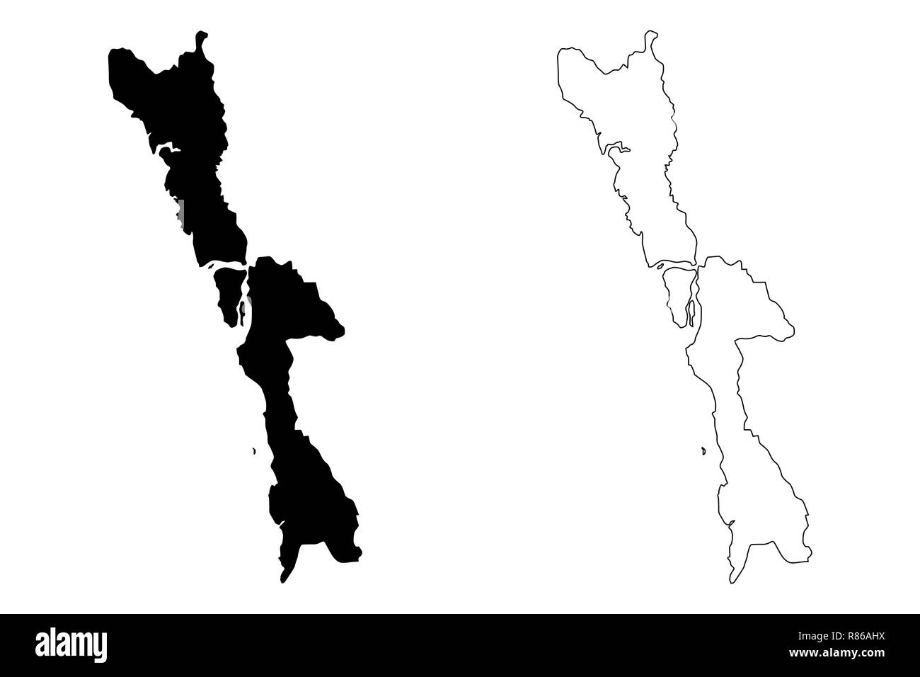 Mon Zustand (administrative divisions von Myanmar, Republik der Union ...