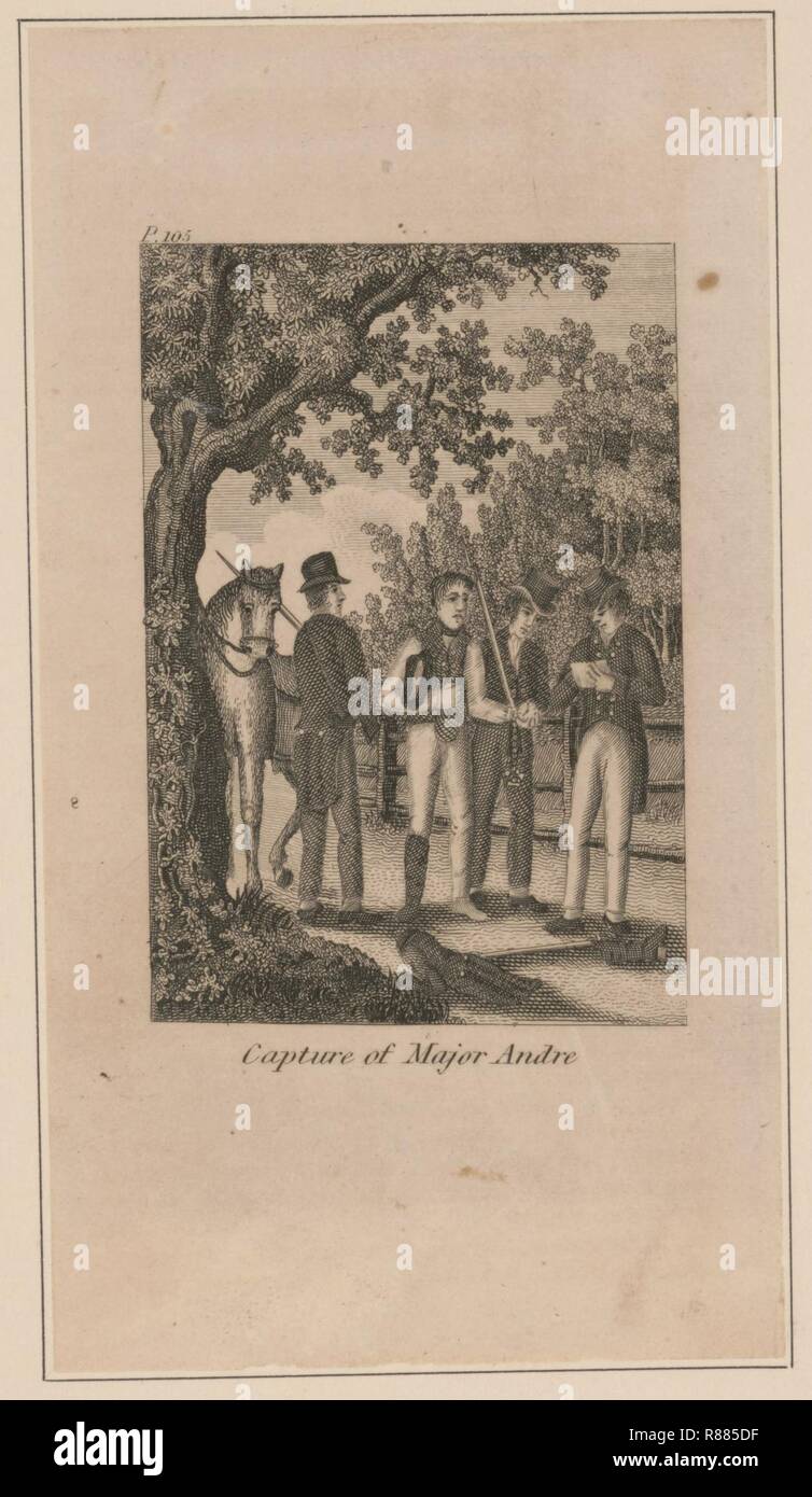 Die gefangennahme von major andre -Fotos und -Bildmaterial in hoher ...
