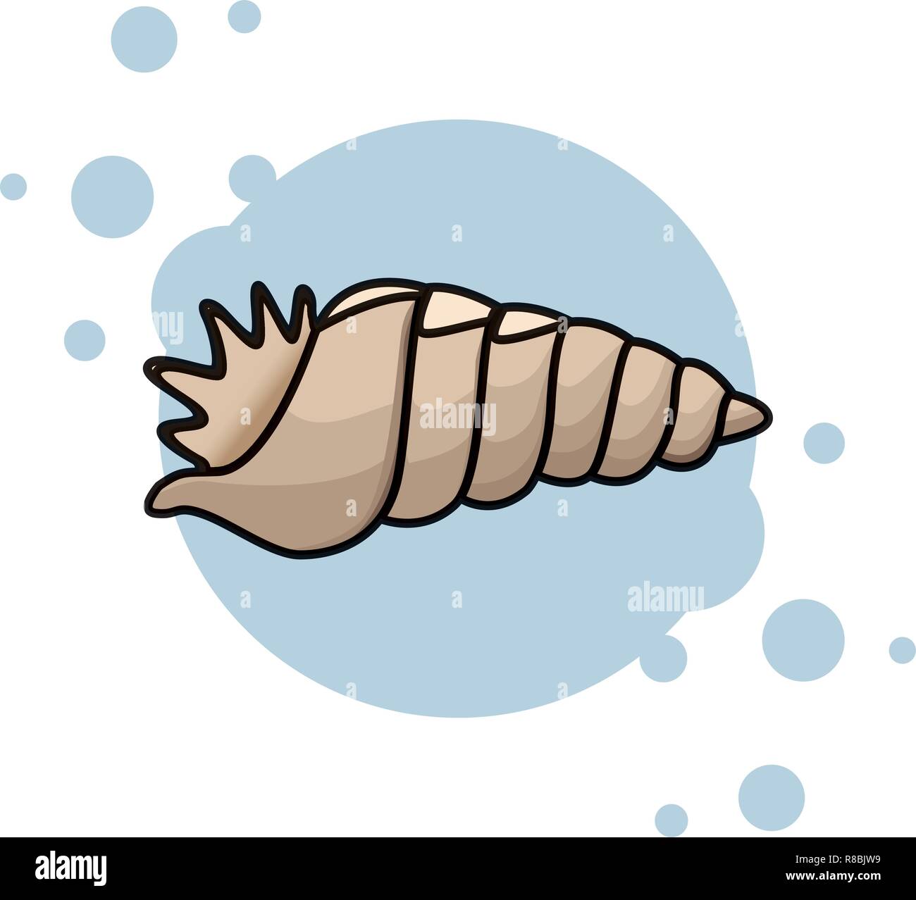 Helle muscheln Stock-Vektorgrafiken kaufen - Alamy