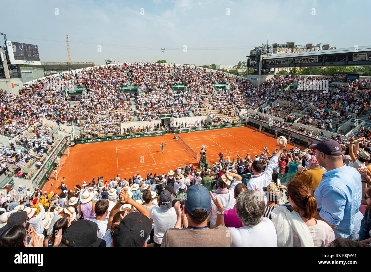 Roland garros stadion -Fotos und -Bildmaterial in hoher Auflösung – Alamy