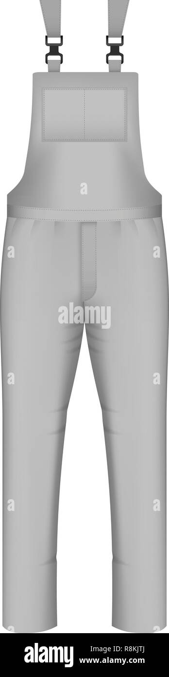 Workwear Symbol. Realistische Abbildung von berufsbekleidung Vektor ...