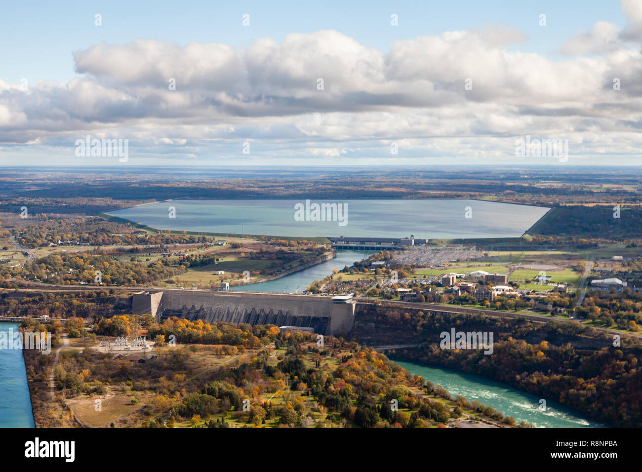 The Power Station At The Niagara Stockfotos und -bilder Kaufen - Alamy