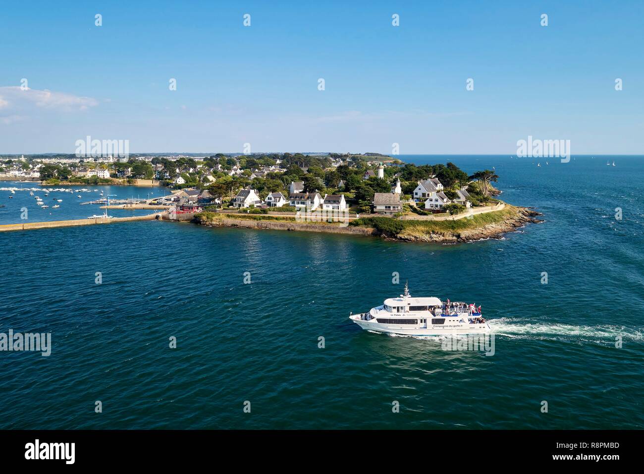 Frankreich, Morbihan, Golf von Morbihan, Regionaler Naturpark der Golf ...