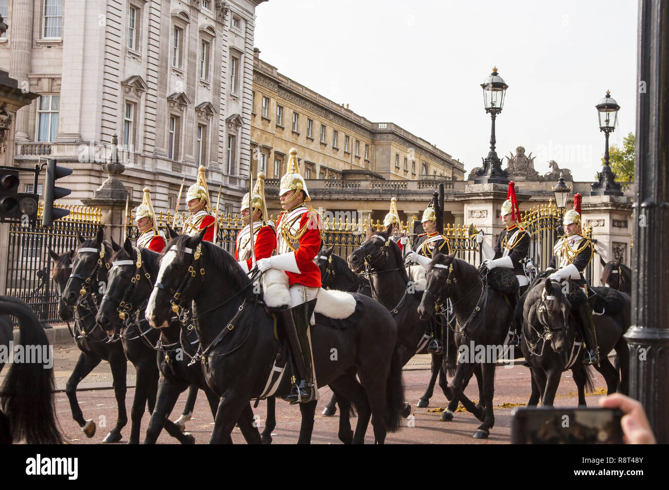 Fabelhafte Wachen Buckingham Palace Ebenbild
