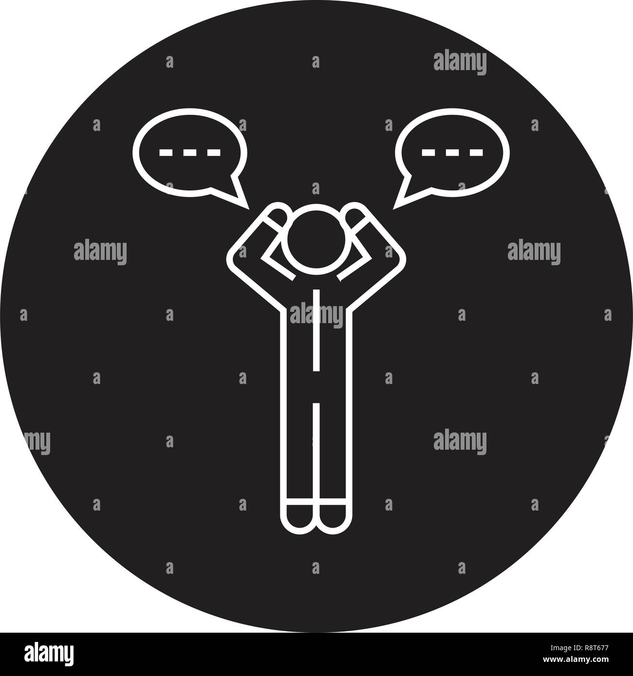 Zweifel zweifel Stock-Vektorgrafiken kaufen - Seite 3 - Alamy