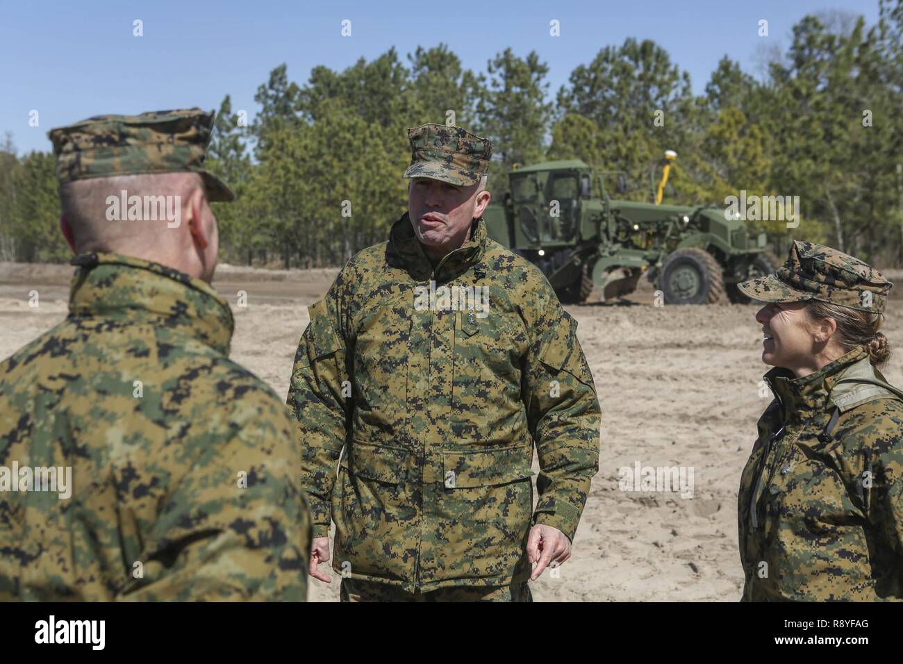 Us Marine Corps Generalleutnant John E. Wissler, Commander, U.S. Marine ...
