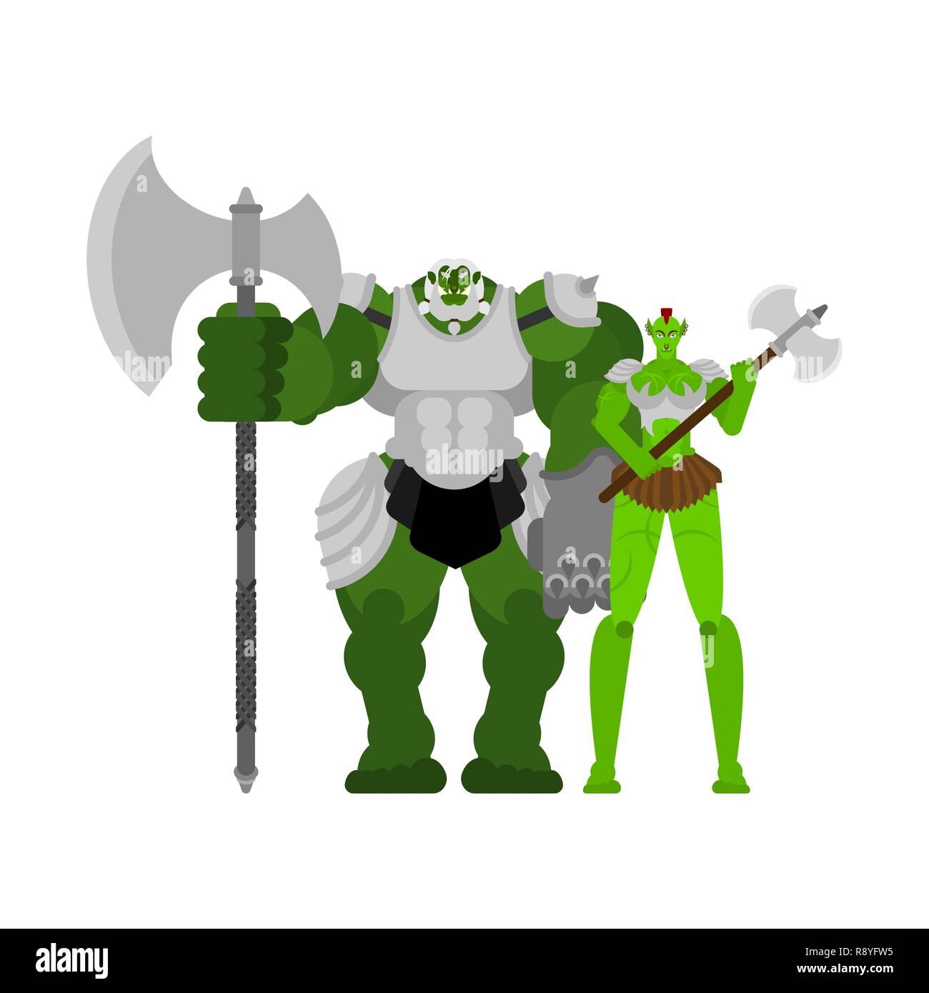 Ork cartoon Stock-Vektorgrafiken kaufen - Alamy