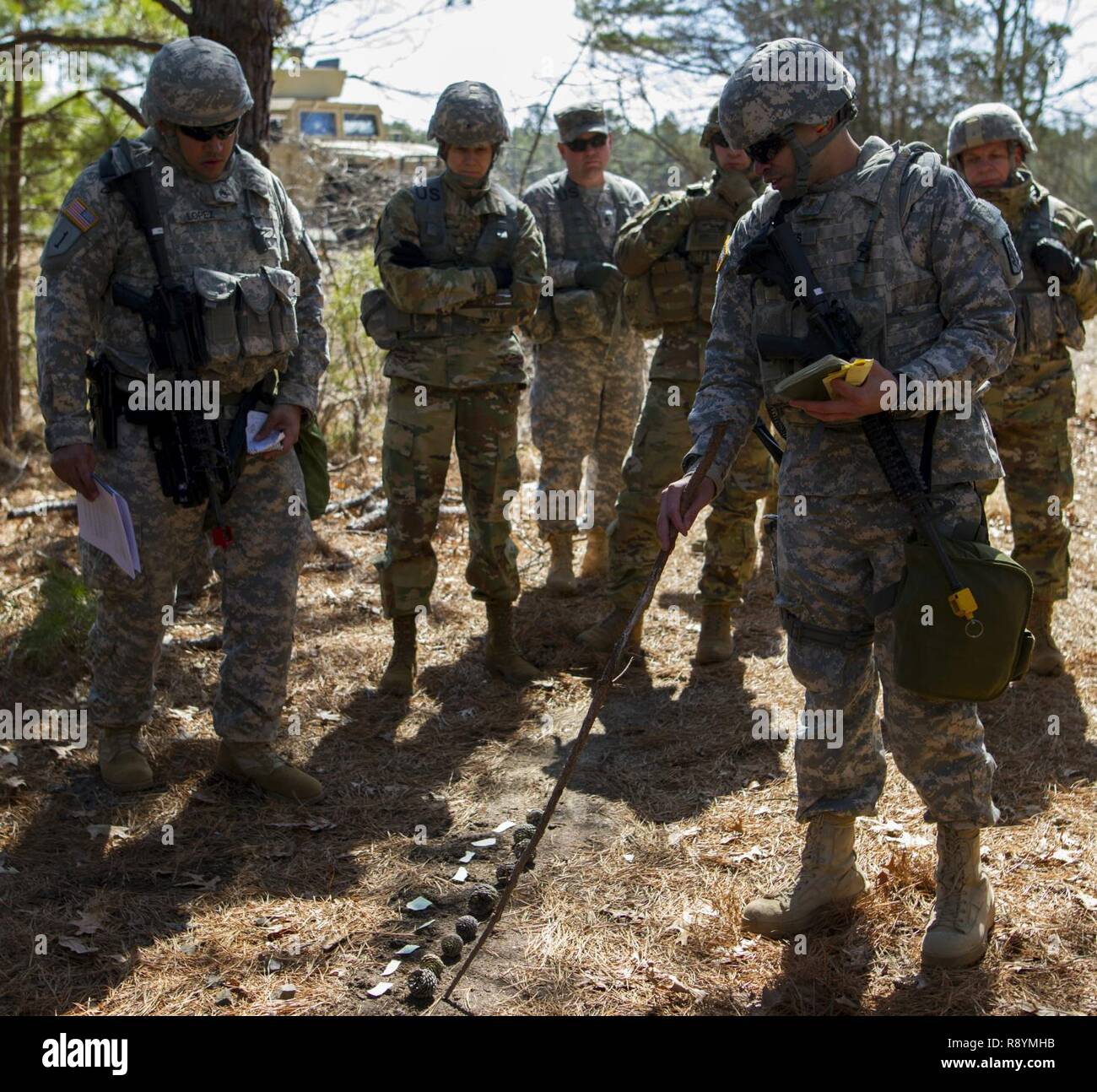 U.S. Army Reserve Soldaten auf die 423Rd Militärpolizei Firma ...