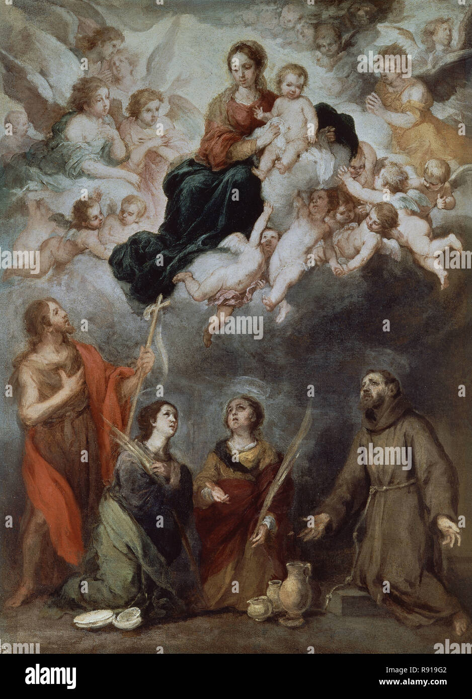 Die madonna und engel von murillo -Fotos und -Bildmaterial in hoher Auflösung – Alamy