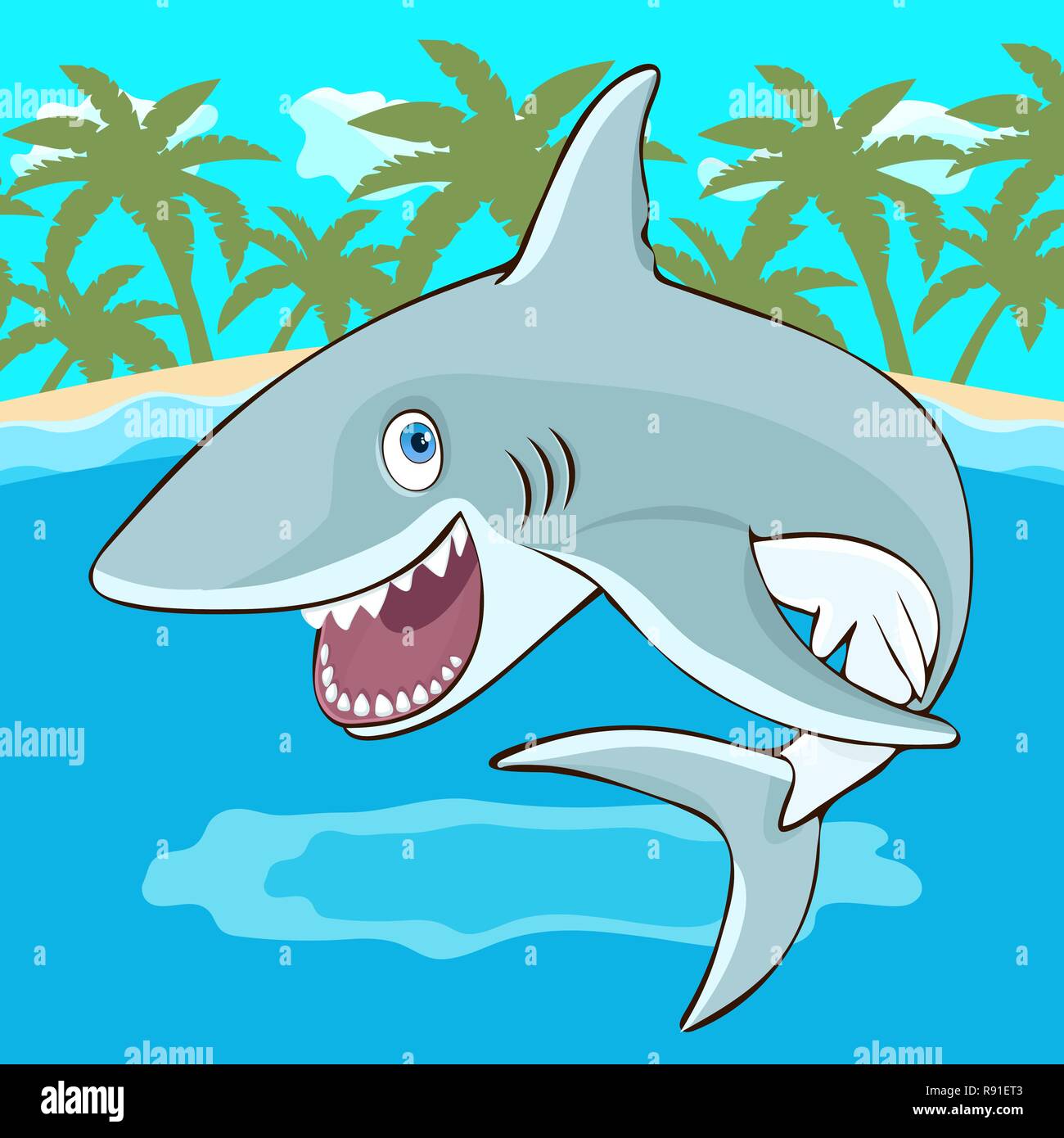 Fisch mund offen Stock-Vektorgrafiken kaufen - Alamy