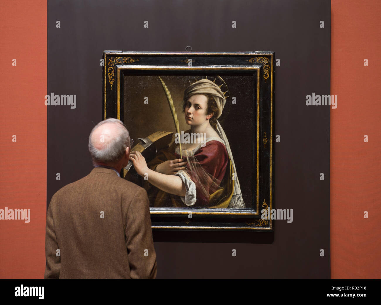 Selbstportrait als heilige katharina von alexandria -Fotos und -Bildmaterial in hoher Auflösung ...