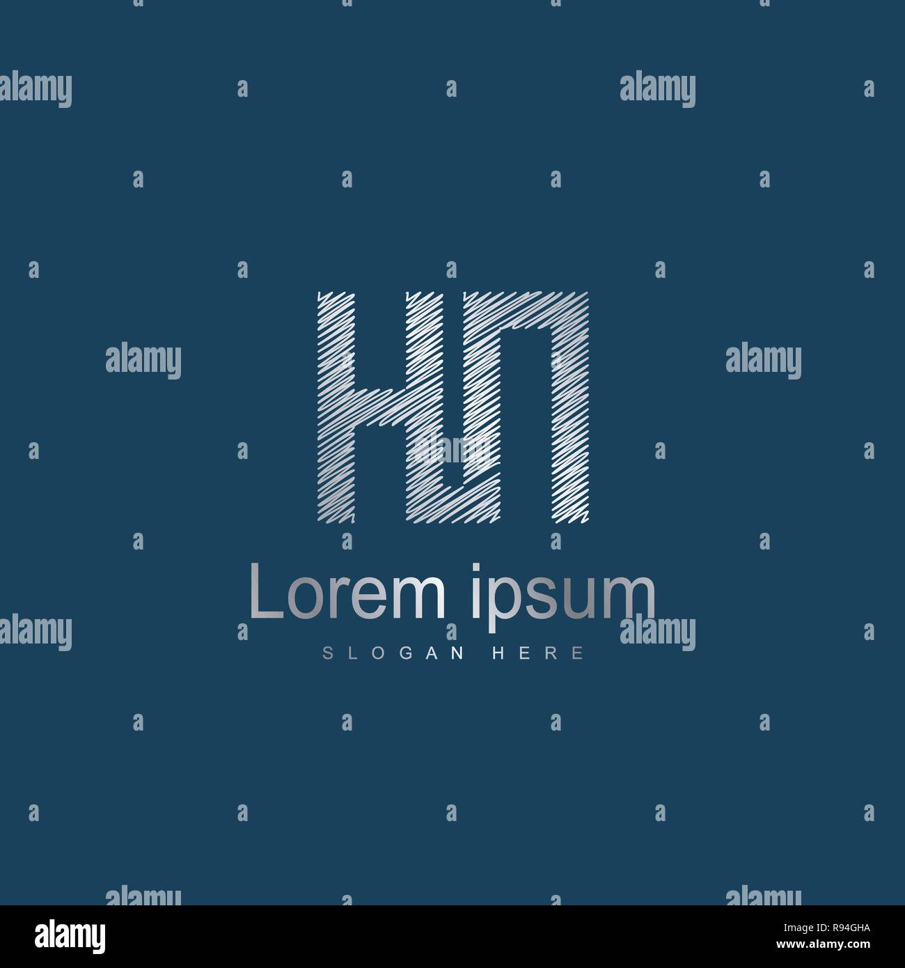 Hn logos Stock-Vektorgrafiken kaufen - Alamy
