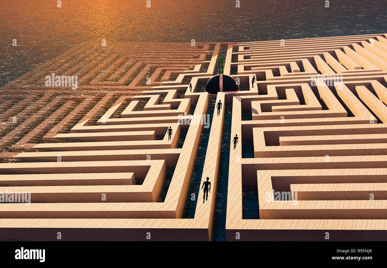 Labyrinth design -Fotos und -Bildmaterial in hoher Auflösung – Alamy