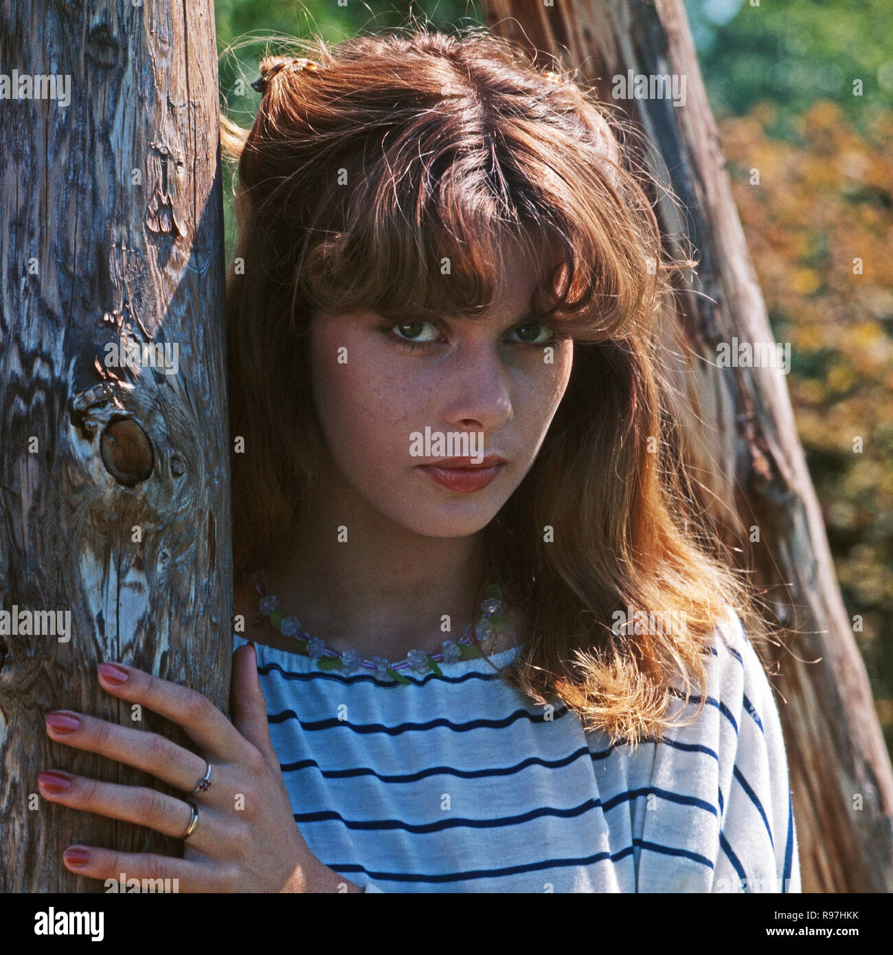 Nastassja Kinski Deutsche Plant Bei Den Dreharbeiten Zu Tatort Episode Reifezeugnis