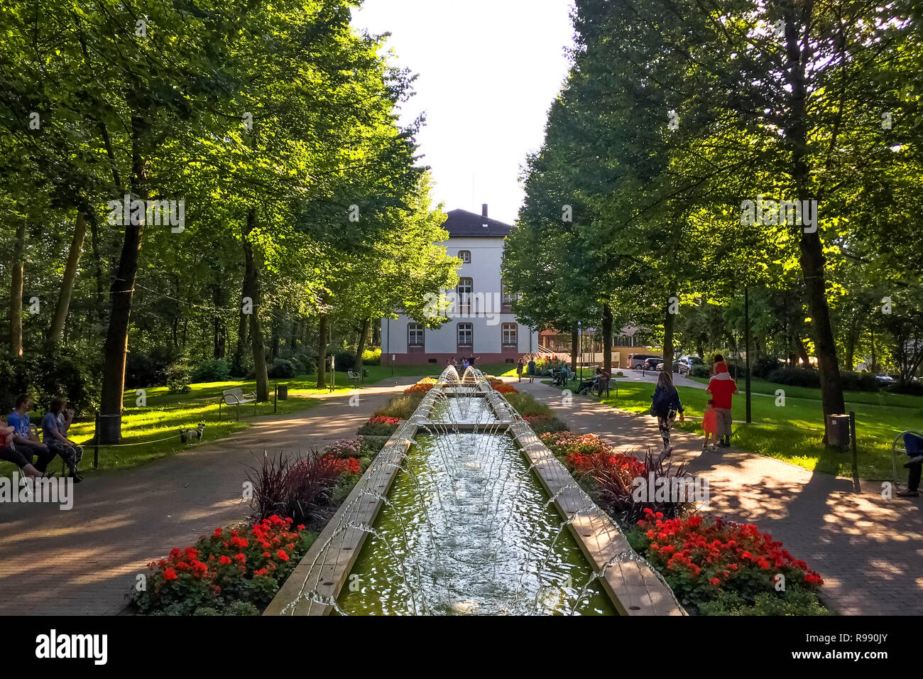 Park, Bad Camberg, Deutschland Stockfotografie - Alamy
