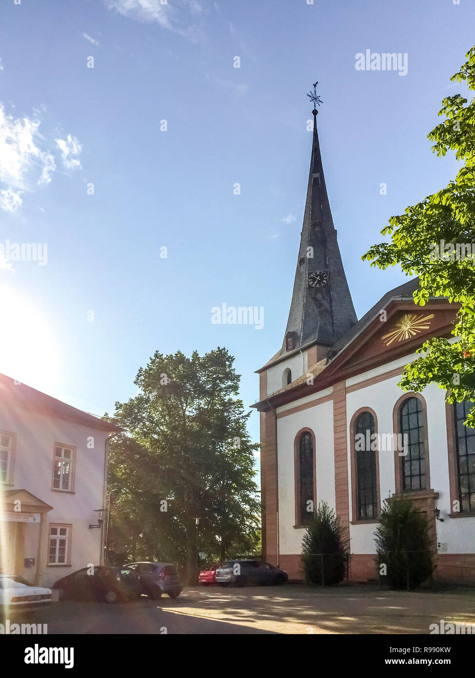 Kirche, Bad Camberg, Deutschland Stockfotografie - Alamy