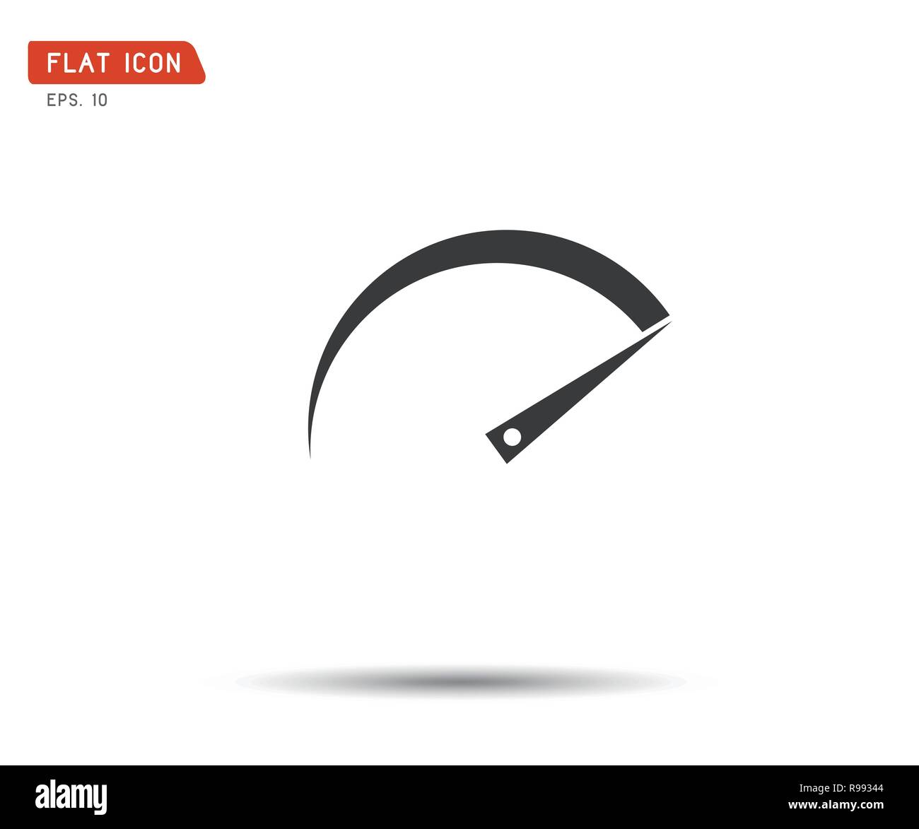Performance Messung. Symbol Vektor, logo Illustration Stock ...