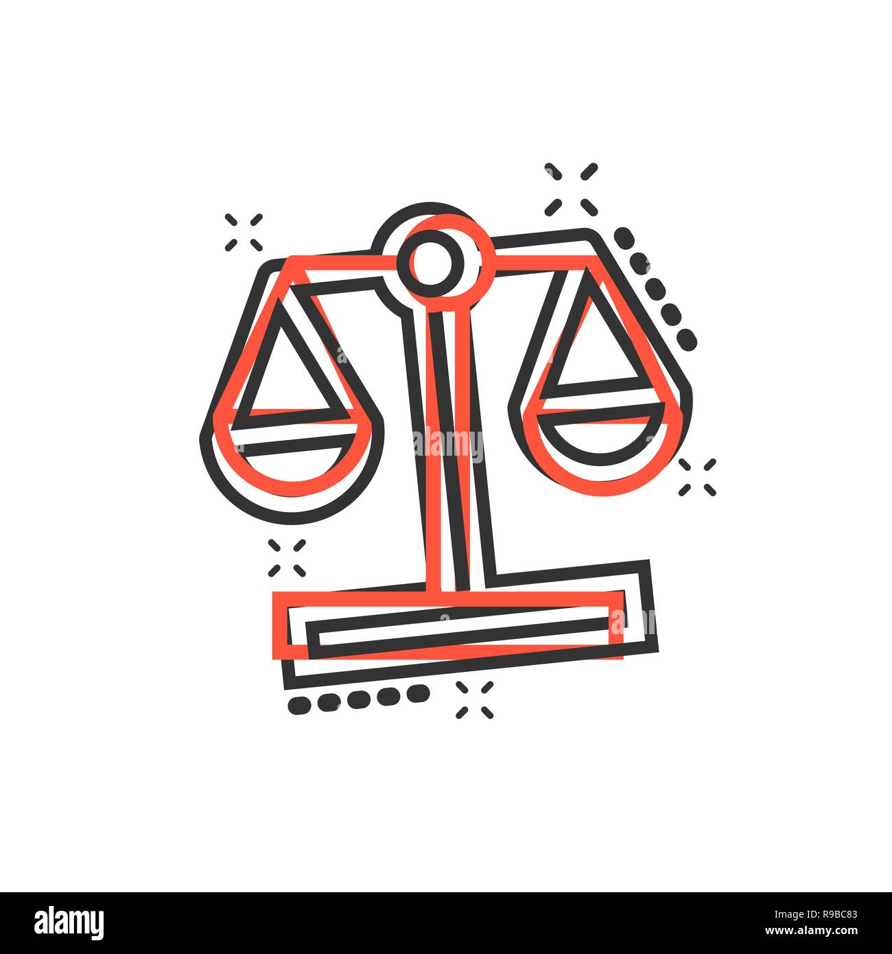 Balance scale cartoon -Fotos und -Bildmaterial in hoher Auflösung ...