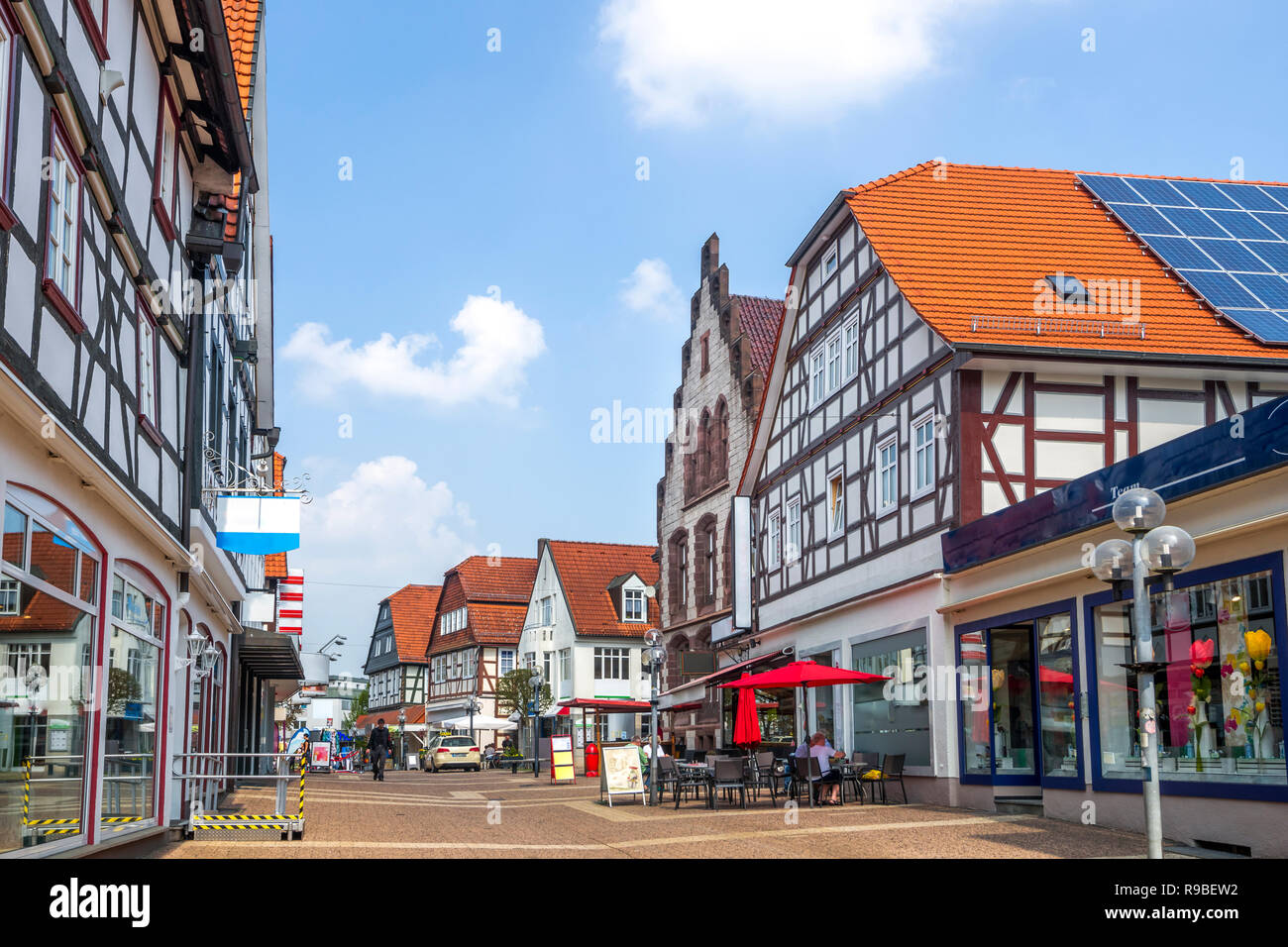 Historische Stadt Korbach, Hessen, Deutschland Stockfotografie - Alamy