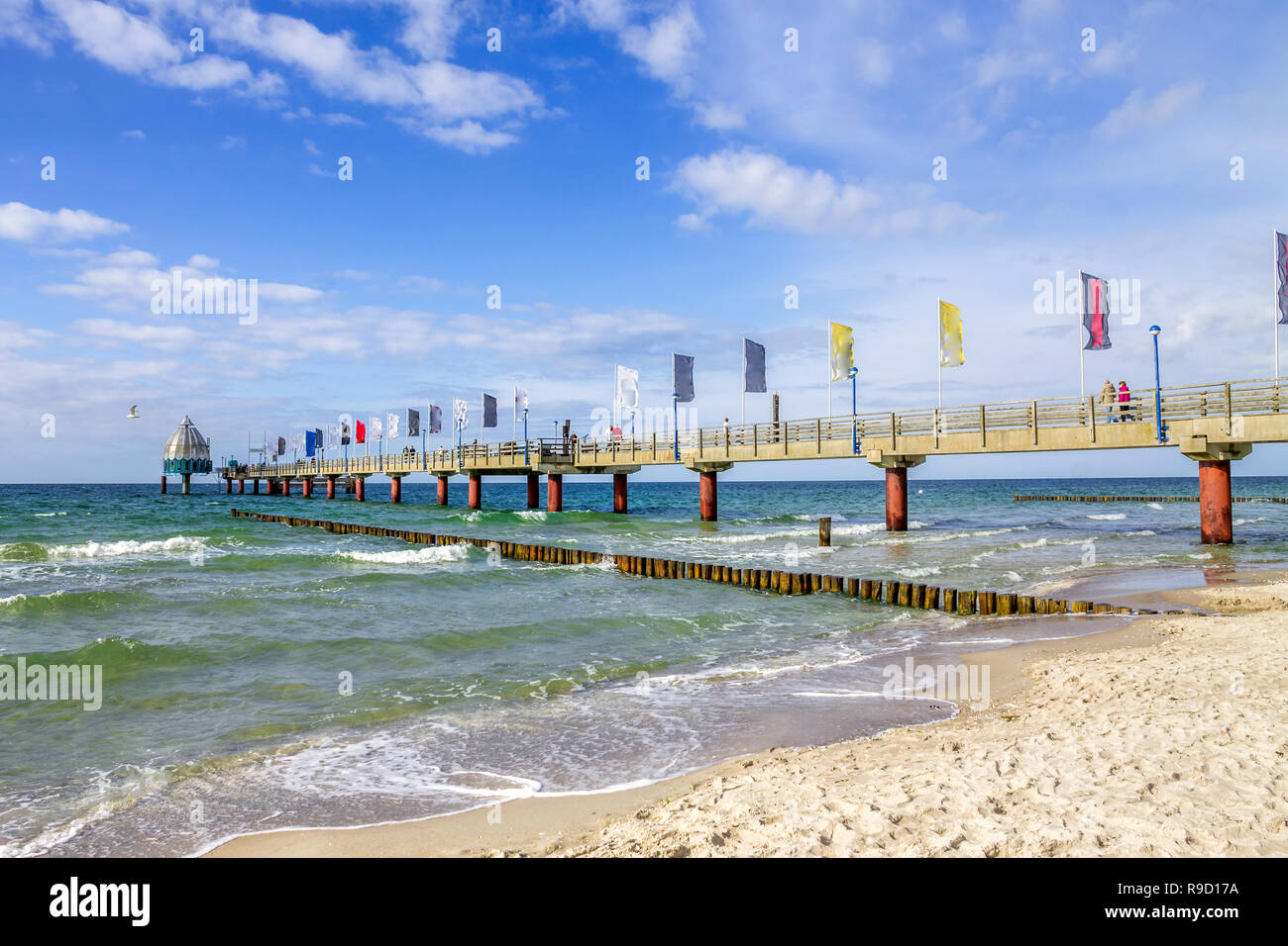 Wunderschne Zingst Strand Gesperrt Fotos