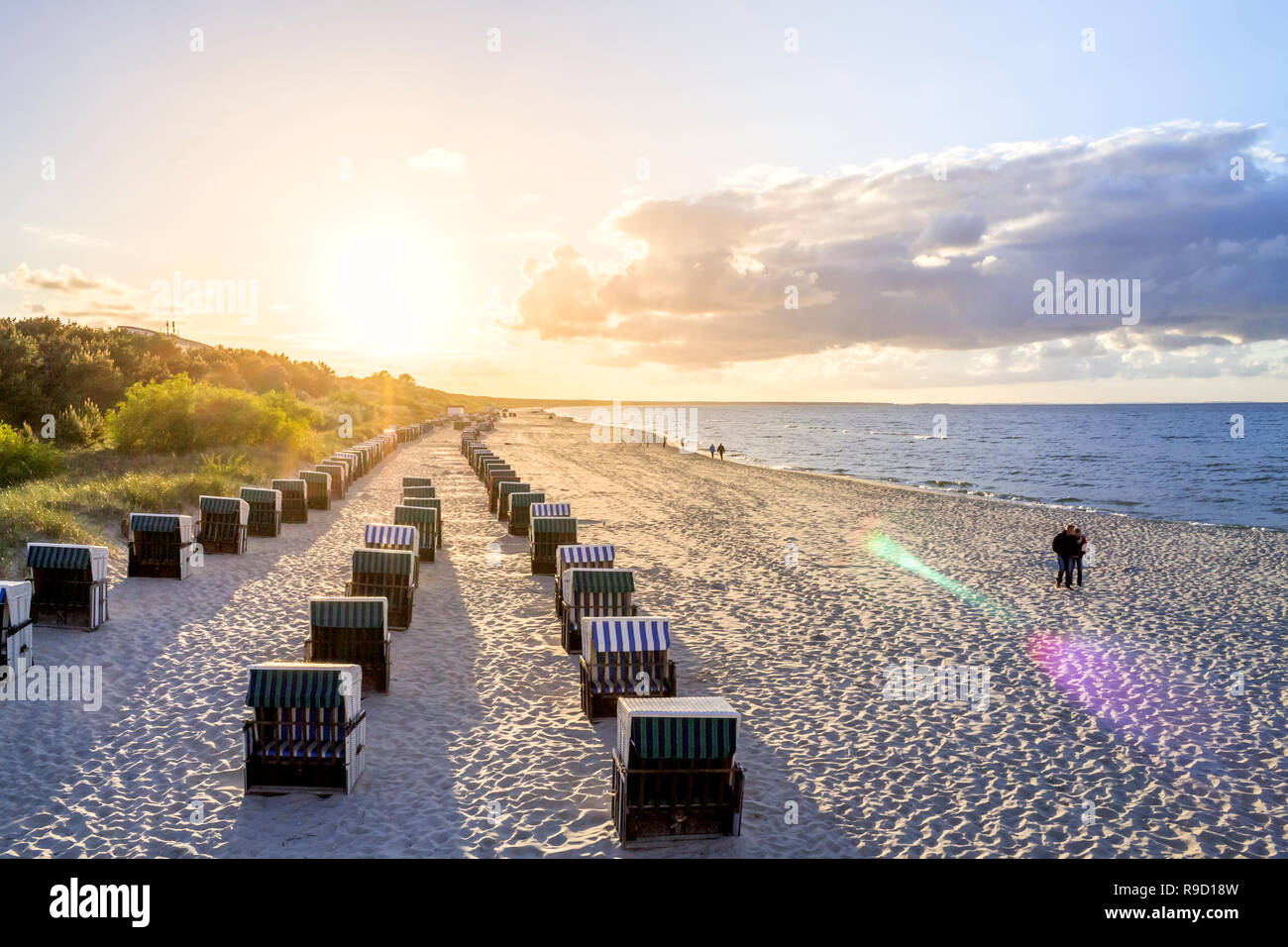Wunderschne Zingst Strand Gesperrt Fotos