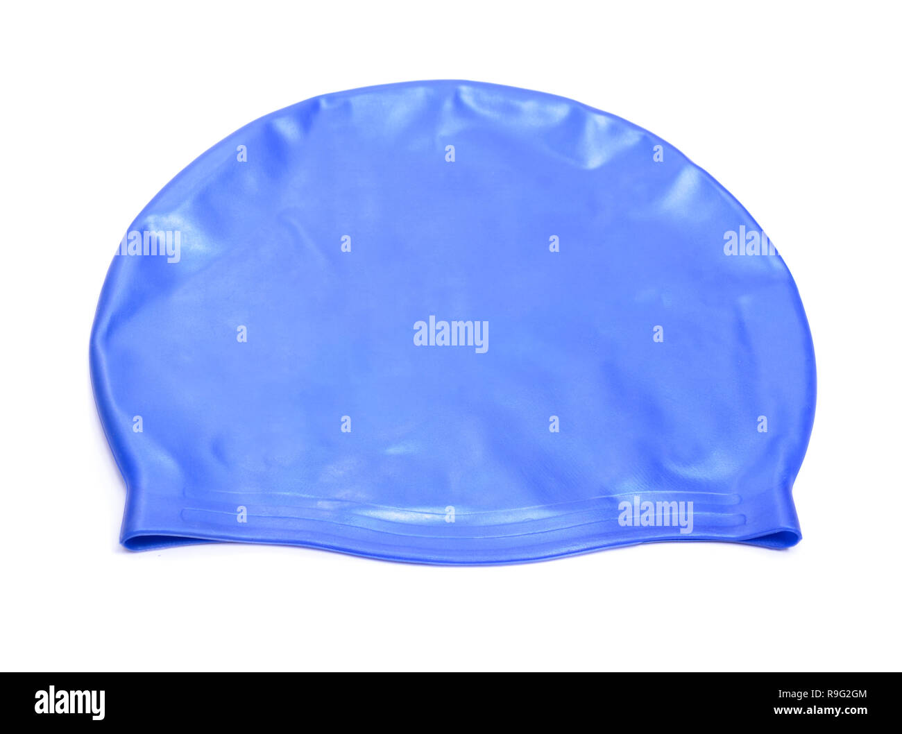 Eine Badekappe, Schwimmen cap oder Badekappe isoliert auf Weiss ...