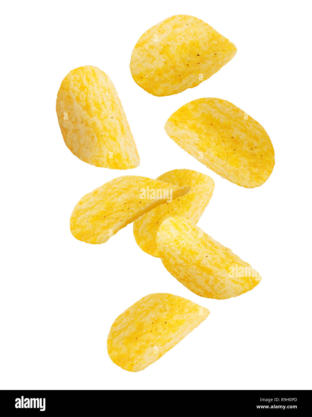 Fallende chips Stockfotos und -bilder Kaufen - Alamy