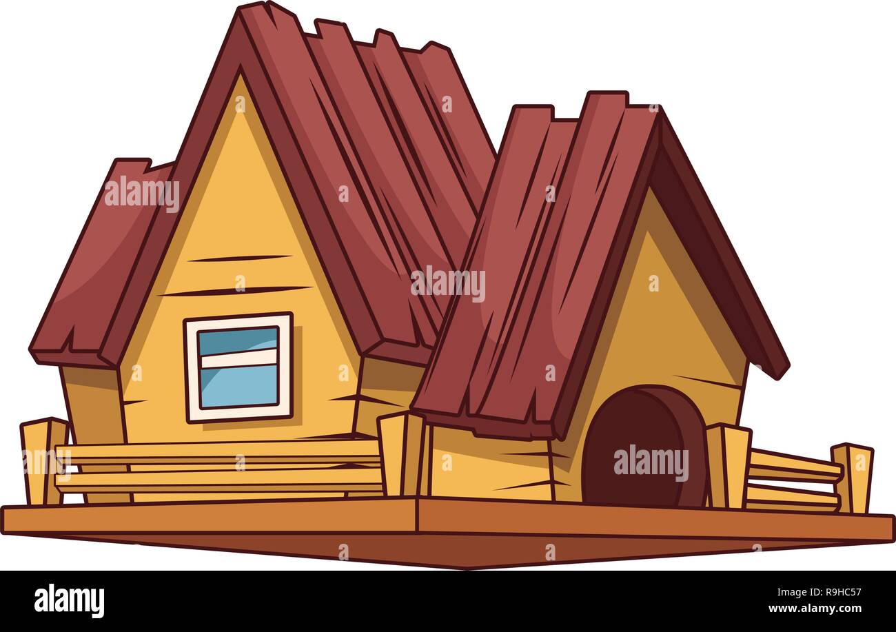 Haus Cartoon Stockfotos und -bilder Kaufen - Alamy