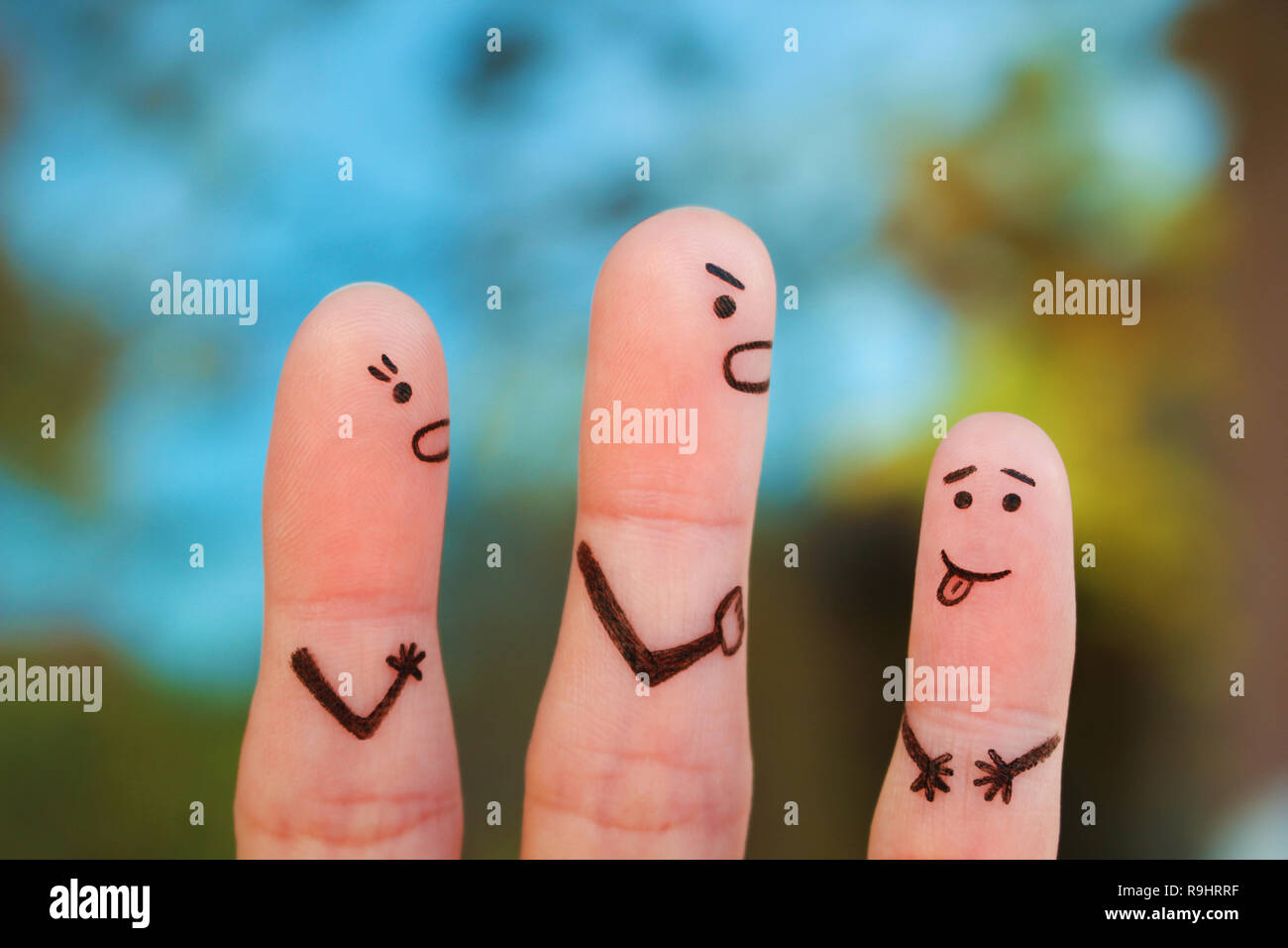 Kind schimpfen schlagen -Fotos und -Bildmaterial in hoher Auflösung – Alamy