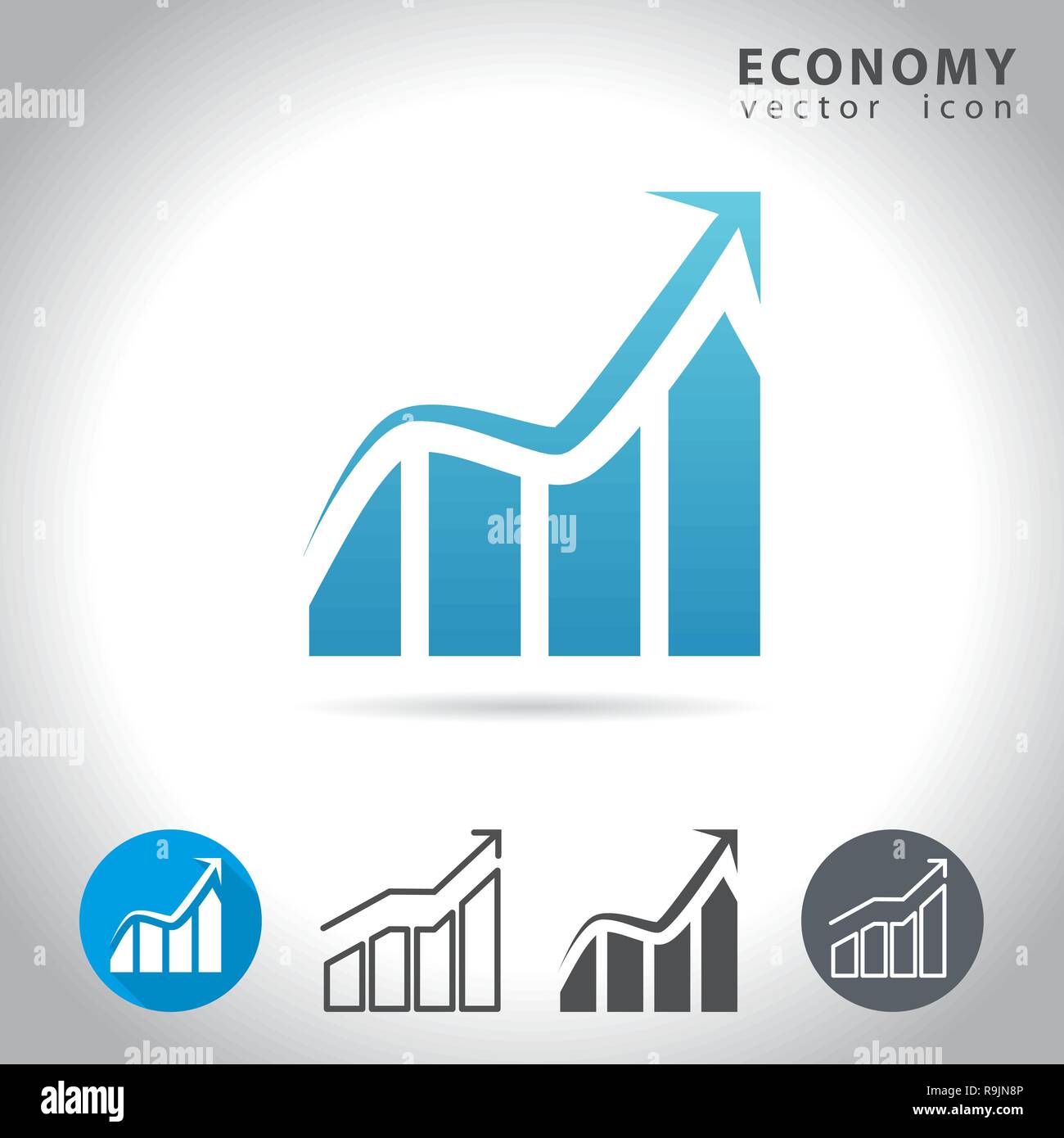 Wirtschaft symbol Stock-Vektorgrafiken kaufen - Alamy