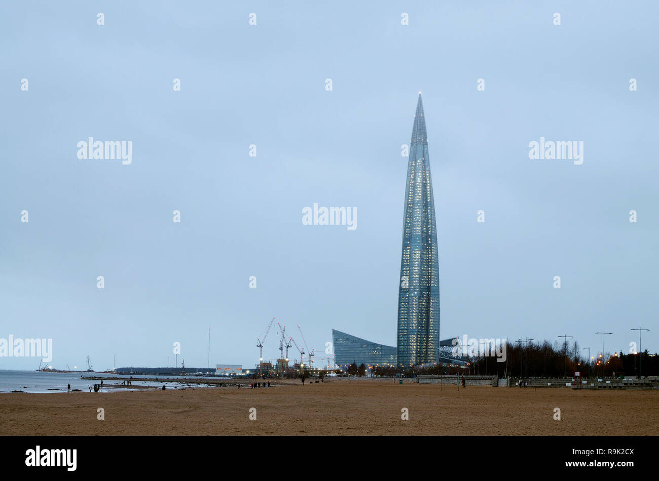Okhta center -Fotos und -Bildmaterial in hoher Auflösung – Alamy