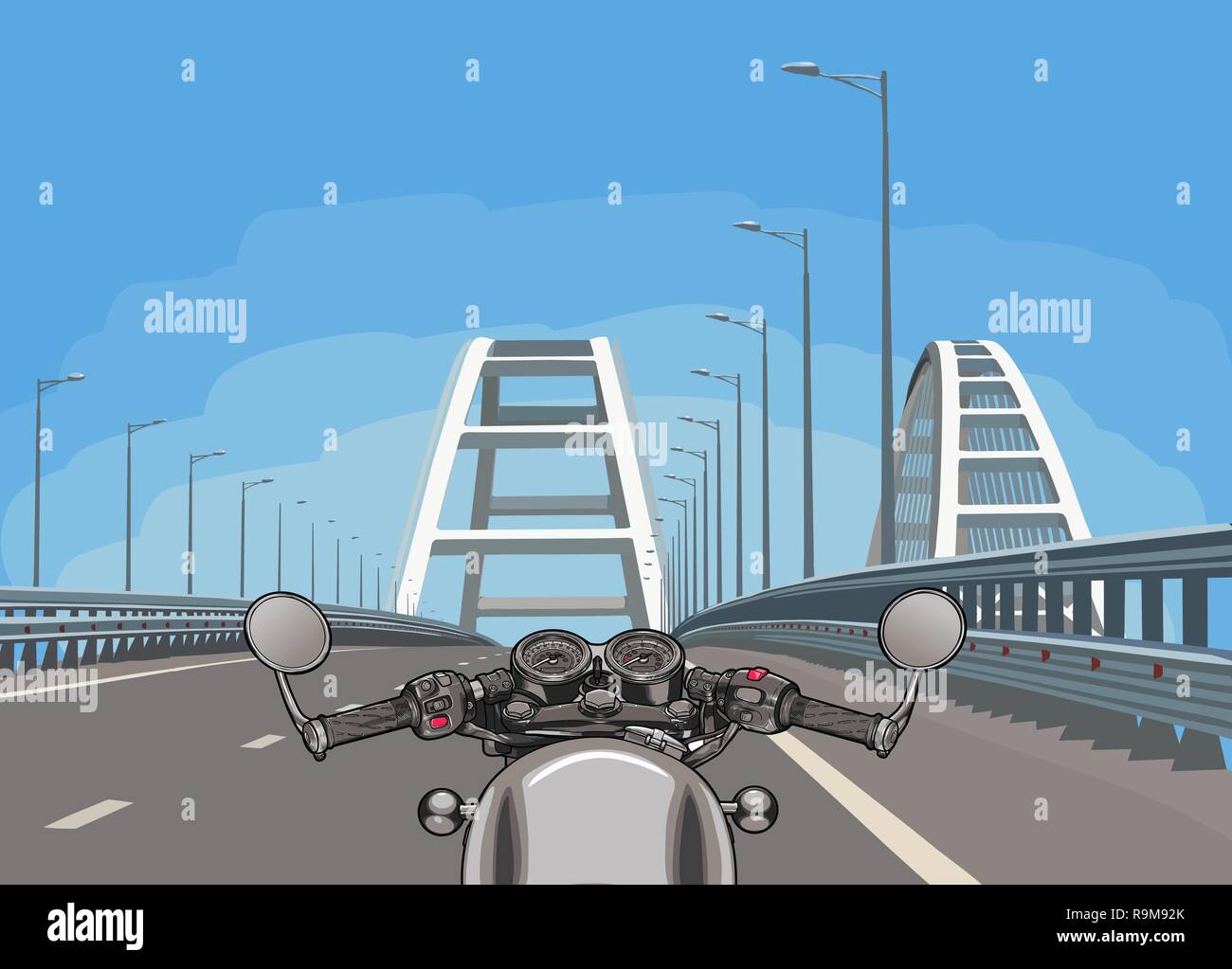 Cartoon autobahn straße -Fotos und -Bildmaterial in hoher Auflösung – Alamy
