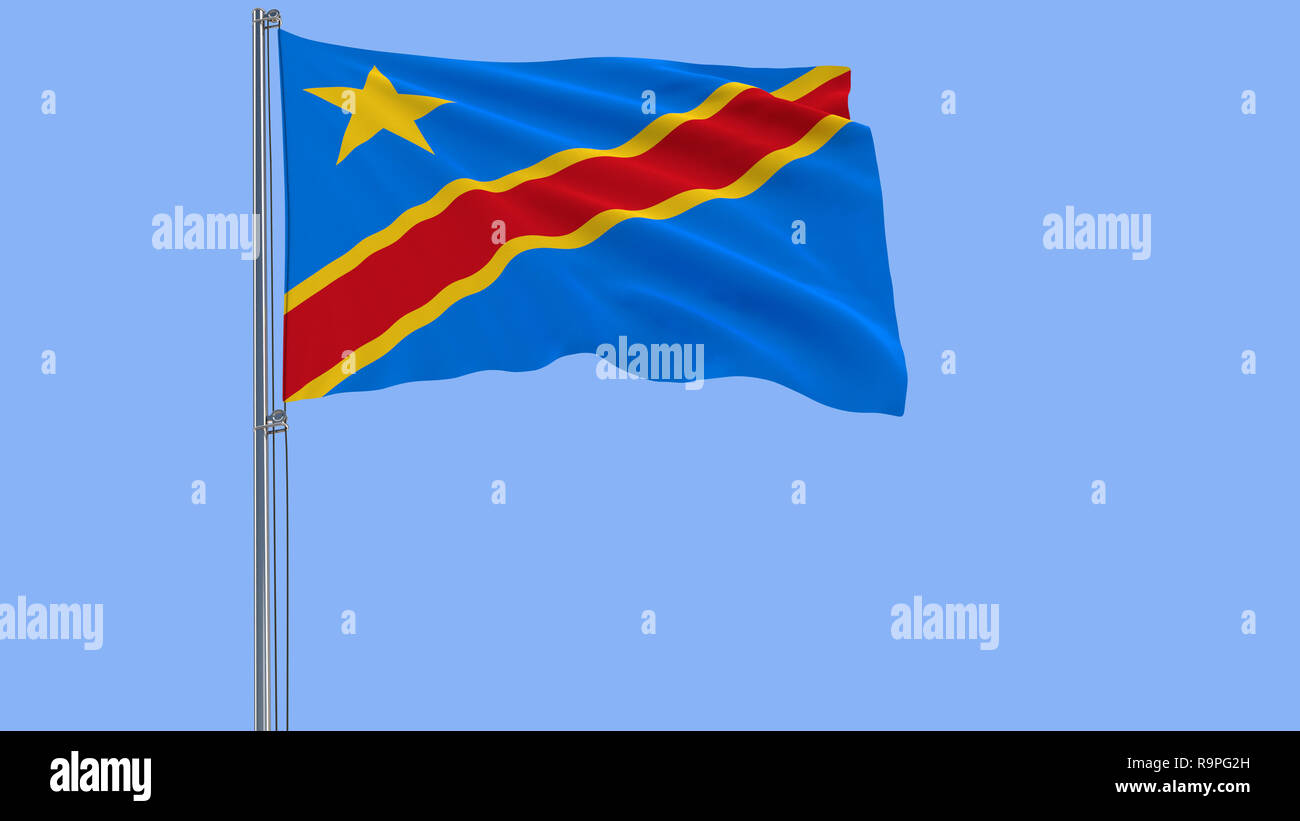 Kongo kinshasa flagge -Fotos und -Bildmaterial in hoher Auflösung – Alamy
