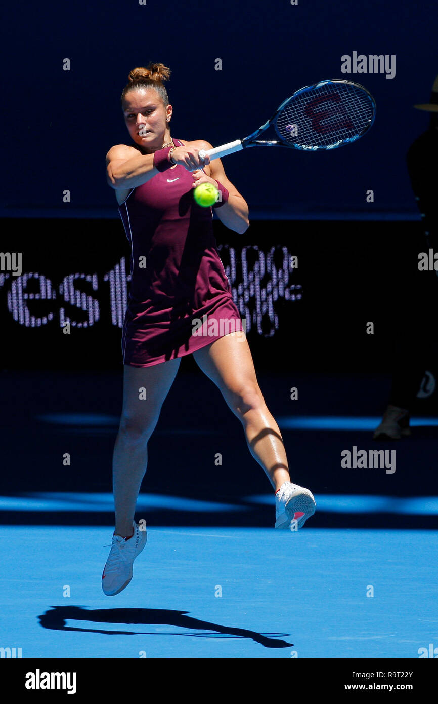 RAC-Arena, Perth, Australien. 29 Dez, 2018. Hopman Cup Tennis, die von ...