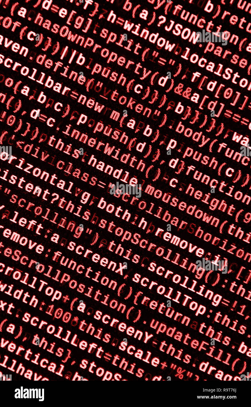 Programmiercode -Fotos und -Bildmaterial in hoher Auflösung – Alamy