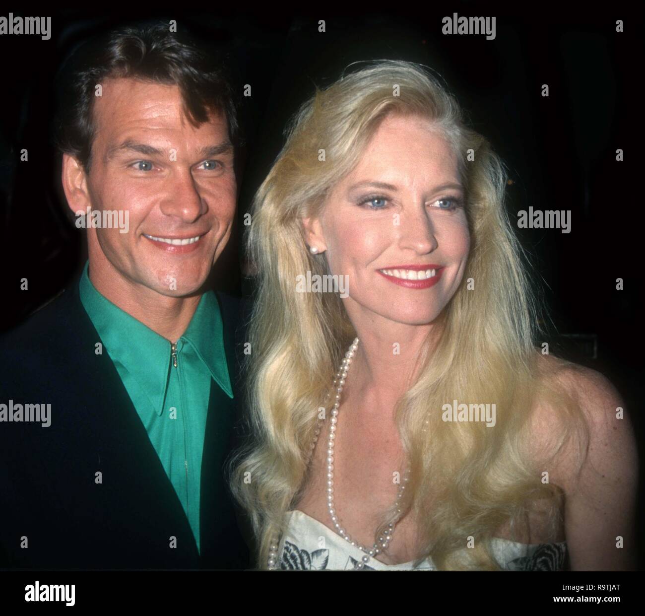 Patrick Swayze Lisa Niemi 1993 Foto von John Barrett/PHOTOlink ...