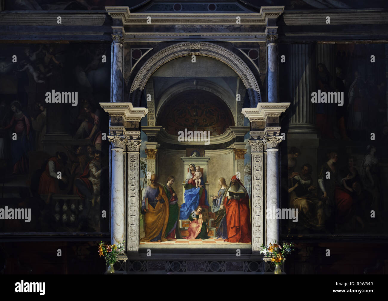 San Zaccaria Altarbild Stockfotos und -bilder Kaufen - Alamy