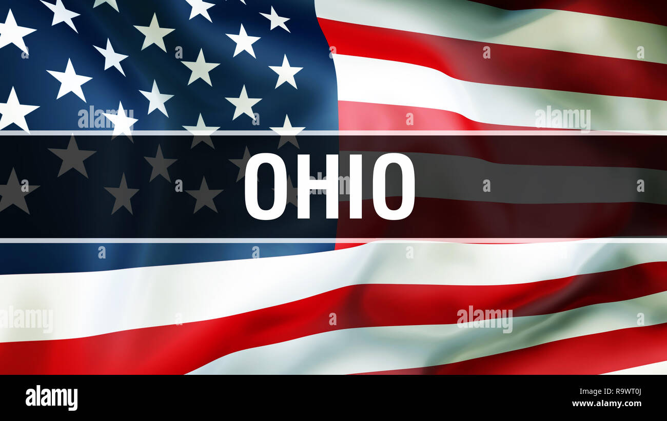 Ohio Flagge Hintergrund Stockfotos und -bilder Kaufen - Alamy