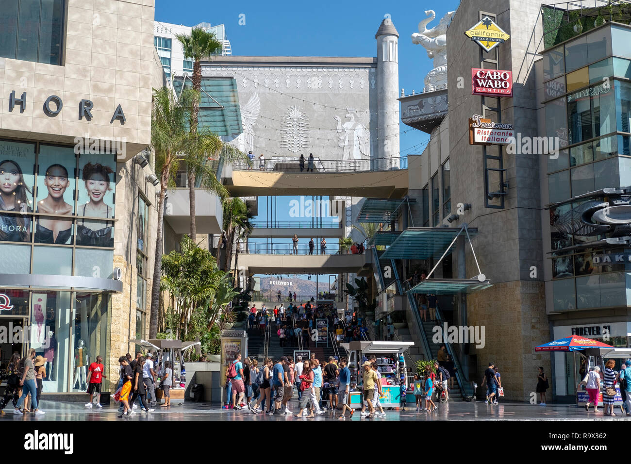 Blick auf das Ovation Hollywood Center, ehemals das Hollywood and ...