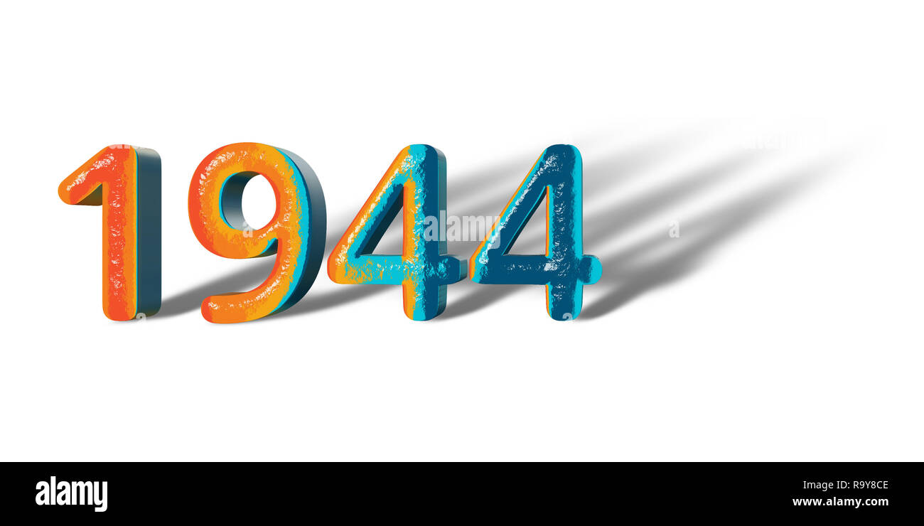 Das jahr 1944 Ausgeschnittene Stockfotos und -bilder - Alamy