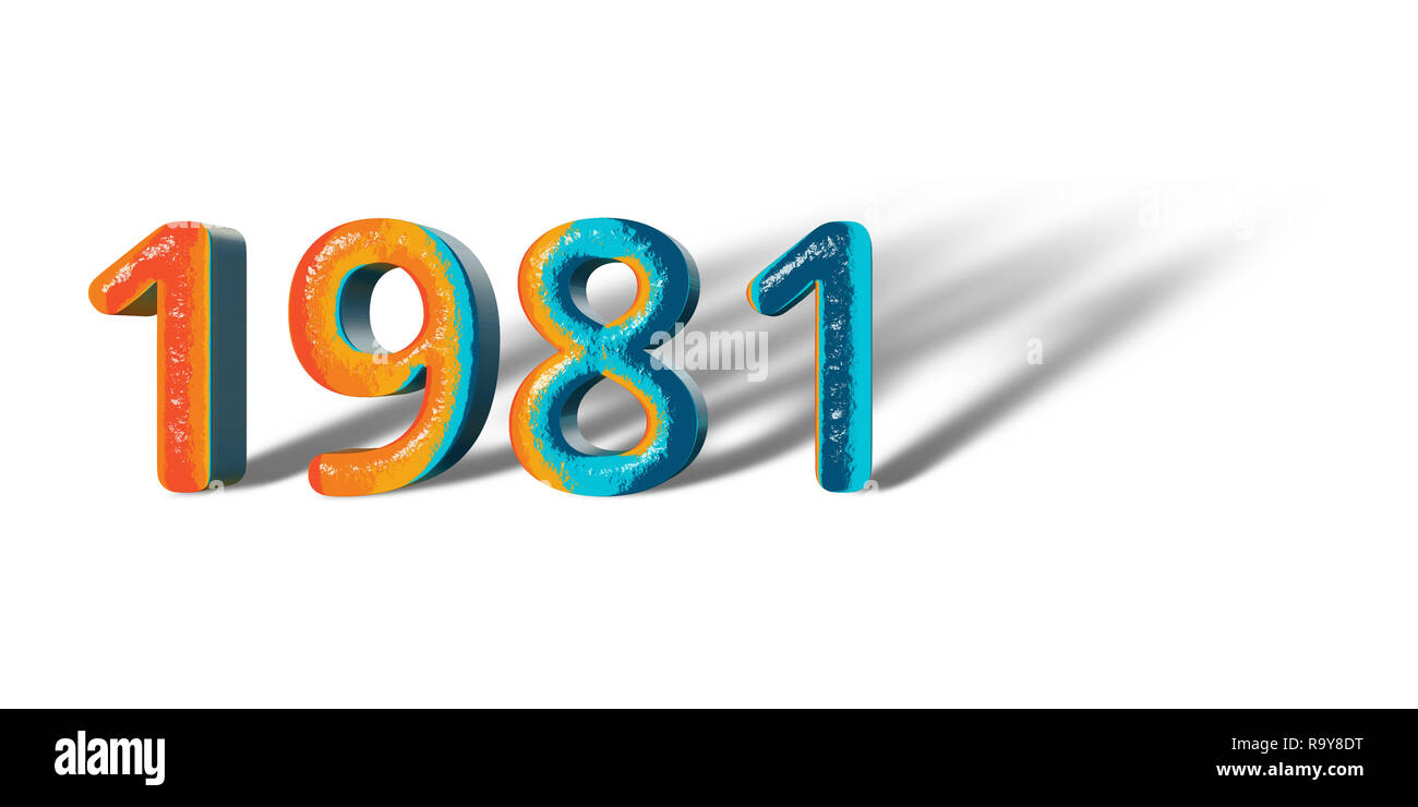 Jahr 1981 -Fotos und -Bildmaterial in hoher Auflösung – Alamy