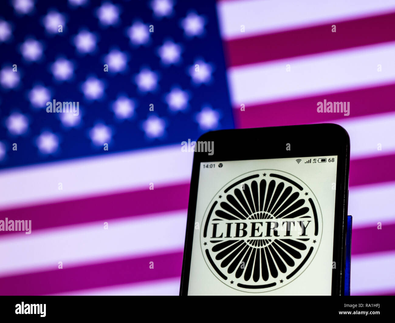 Liberty media logo -Fotos und -Bildmaterial in hoher Auflösung – Alamy