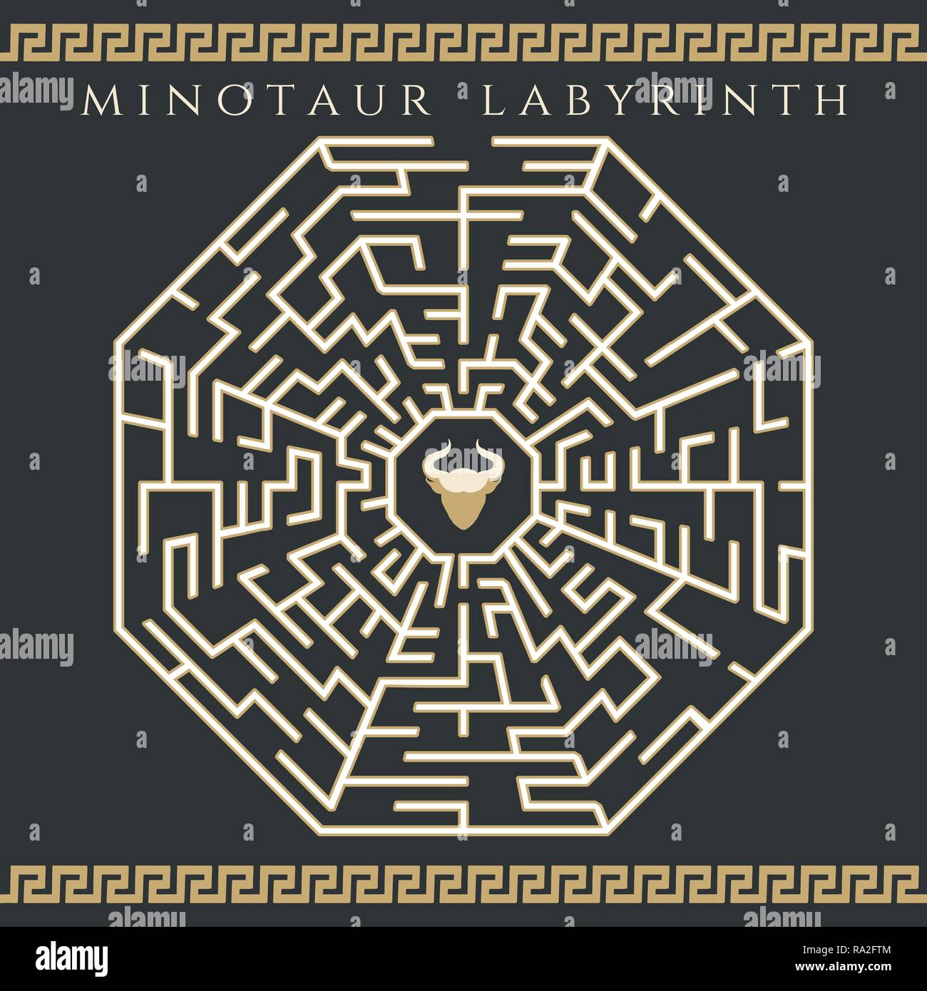 Minotaur maze -Fotos und -Bildmaterial in hoher Auflösung – Alamy