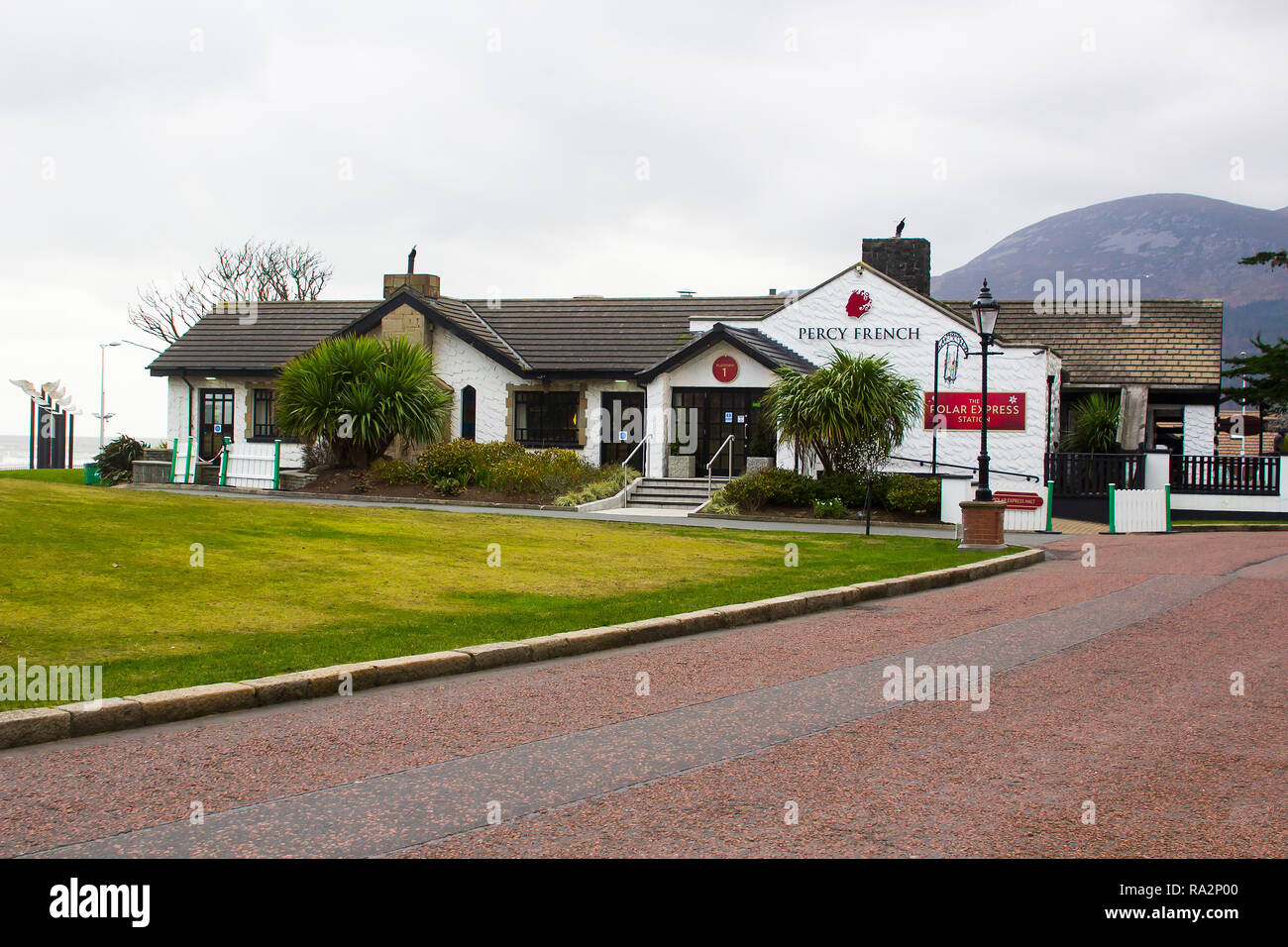 14. Dezember 2018 Die Percy French Restaurant im Slieve Donard Hotel ...