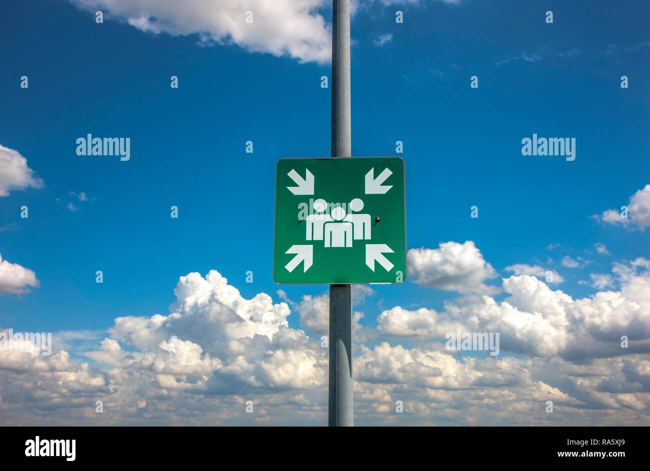 Sign meeting point -Fotos und -Bildmaterial in hoher Auflösung – Alamy