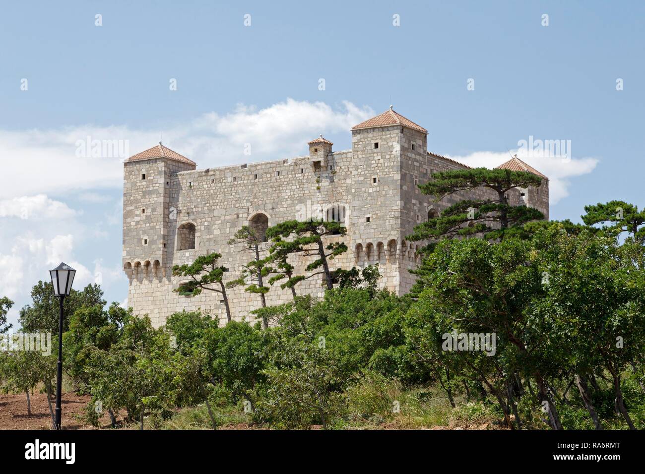 Festung Nehaj oder Kula Nehaj, Senj, Kvarner Bucht, Kroatien ...