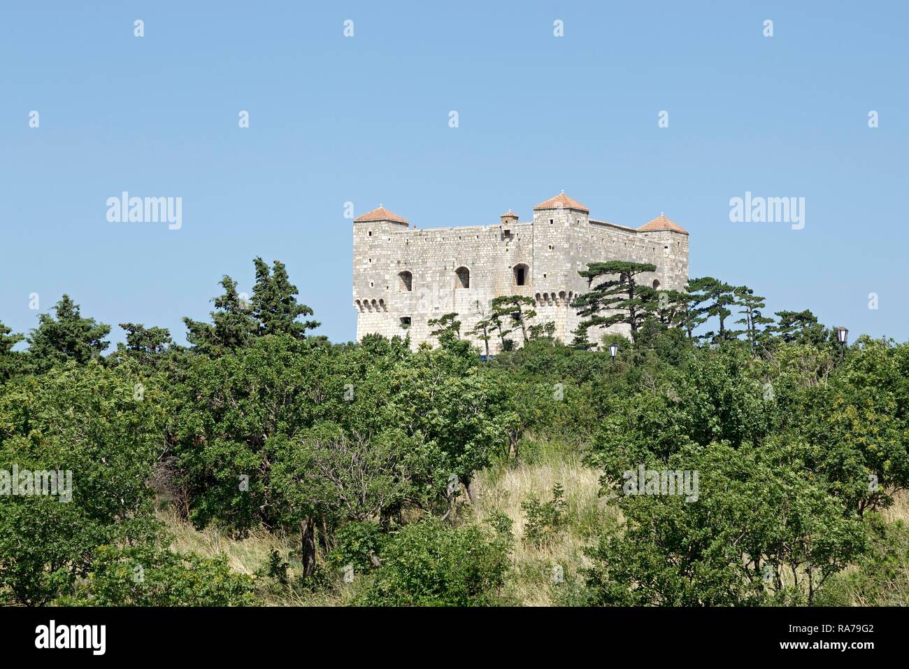Festung Nehaj, Senj, Kvarner Bucht, Kroatien Stockfotografie - Alamy